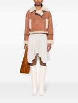 Arma Turin cropped shearling jacket - ShopStyle