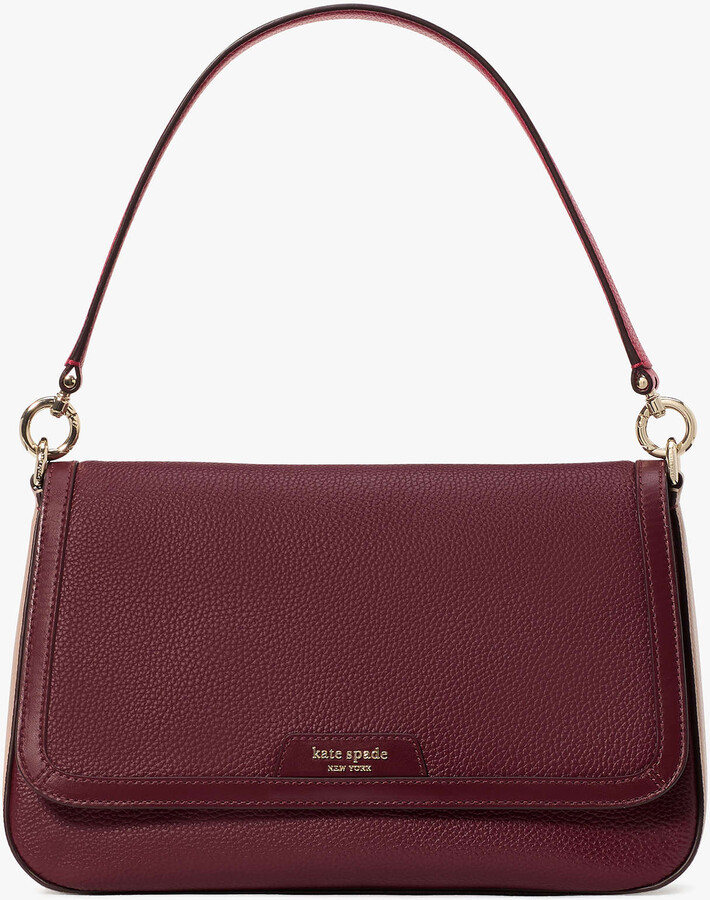 Kate Spade Hudson Colorblocked Convertible Flap Shoulder Bag - ShopStyle