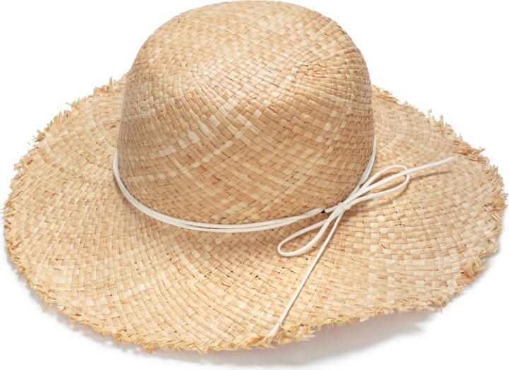 Justine Hats Women's Neutrals Boho Straw Hat - ShopStyle