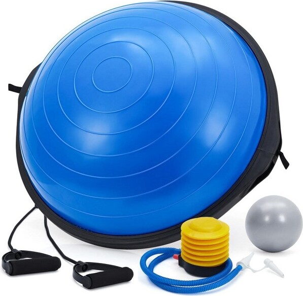 WhizMax 25in Balance Ball, 1600 lbs Half Exercise Ball with Nonslip ...