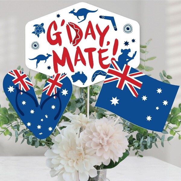 Big Dot of Happiness Australia Day - G'Day Mate Aussie Party ...