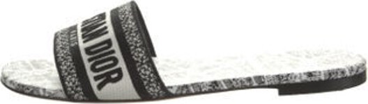 Christian Dior Printed Slides - ShopStyle
