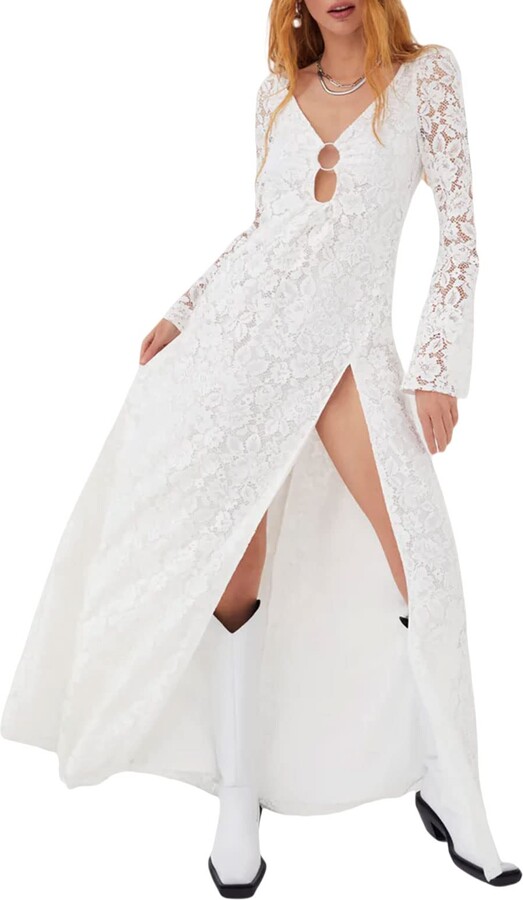 Mubineo Women's High Split Long Dress - ShopStyle