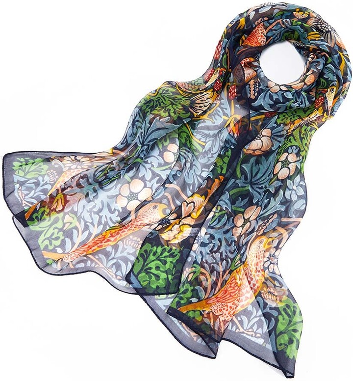 Signare Women's 100% Silk Lightweight and soft Scarf/Headwear with ...