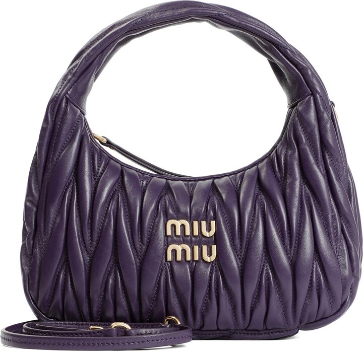 Miu Miu Miu Wander Hobo Bag - ShopStyle