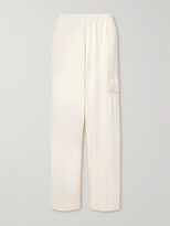Skin + Net Sustain Clairo Organic Pima Cotton-jersey Cargo Pants ...