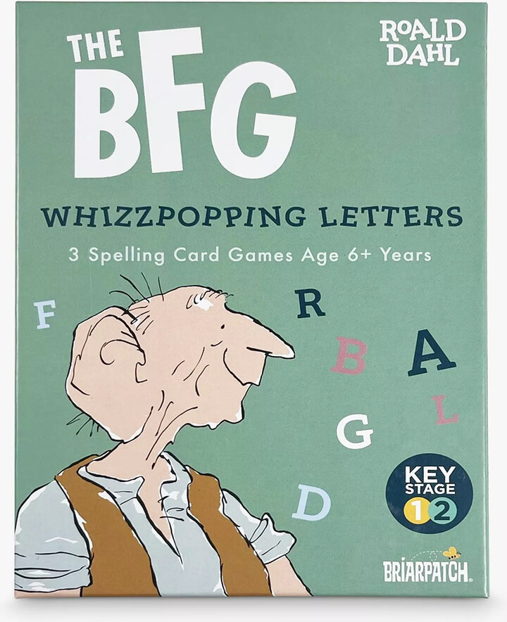 Roald Dahl - The BFG Whizzpopping Letters Spelling Card Games ...
