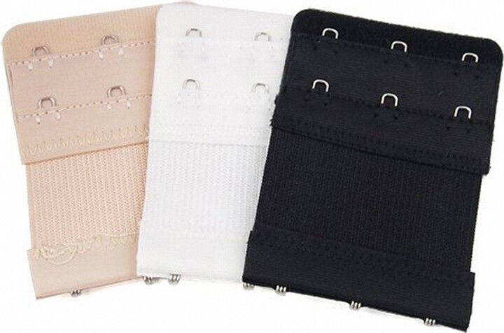 TRIXES 3PC Bra Extender Straps – Womens Elastic Extenders for Bras – 3 ...