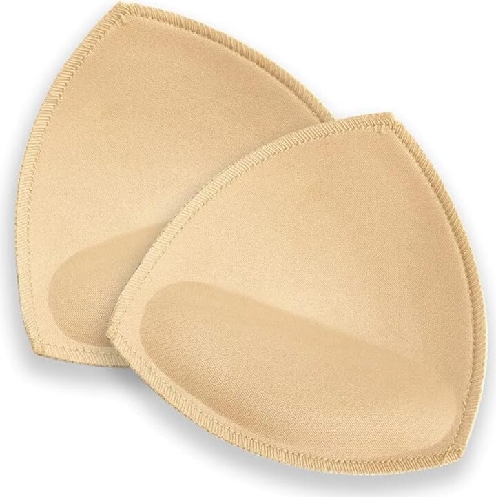 HOTSO Bra Inserts Pads Push up 3 Pairs Triangle Bra Padding Fillers ...