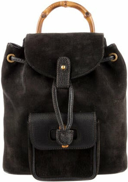 Gucci Vintage Bamboo Handle Shoulder Bag - ShopStyle Backpacks