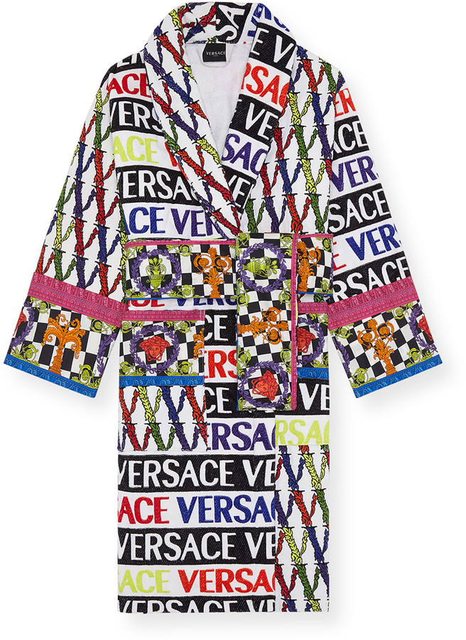 Versace Men's Exclusive Virtus Barocco Robe - ShopStyle