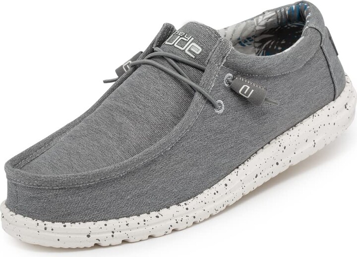 Hey Dude HEYDUDE Men's Wally Stretch Moc Toe Shoes - ShopStyle Slip-ons ...