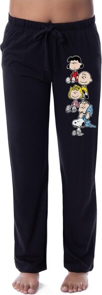 Peanuts Peanut Women' Charlie Brown Snoopy Lucy Sally Linu Sleep Pajama ...