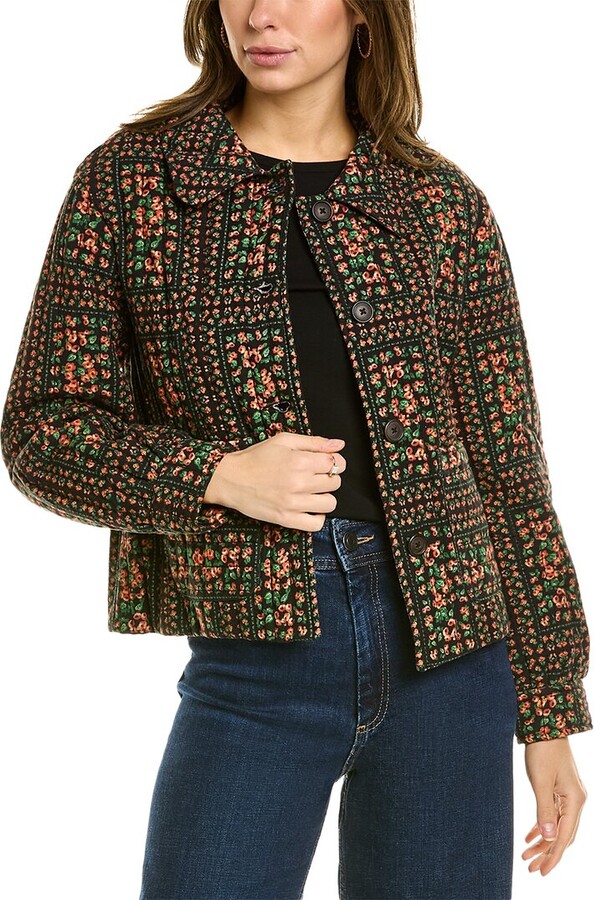 Boden Quilted Printed Jacket - ShopStyle