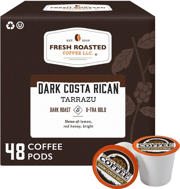 Fresh Roasted Coffee - Dark Costa Rican Tarrazu Huehuetenango Dark ...
