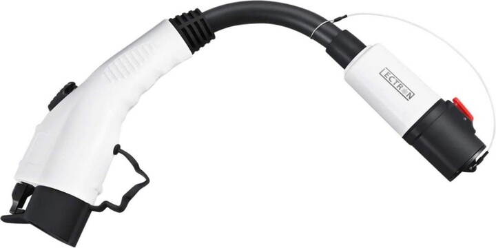 Lectron - Tesla to J1772 Adapter, Max 40A & 250V - Compatible with ...