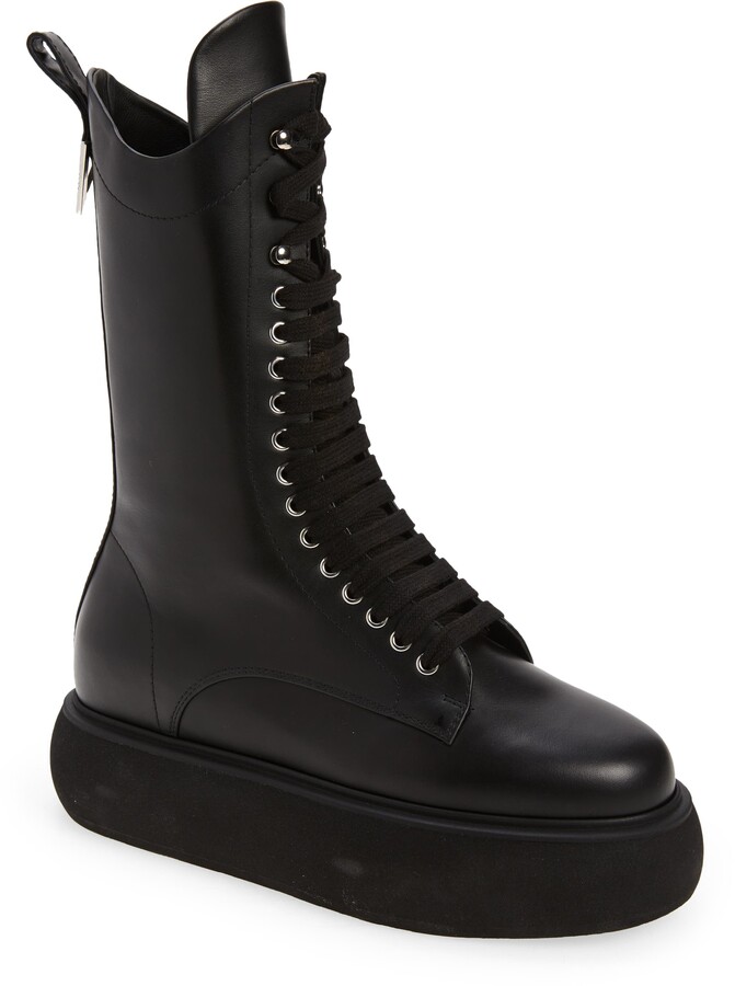 ATTICO Selene Platform Combat Boot - ShopStyle