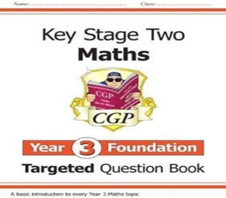 CGP Books KS2 Maths Year 3 Foundation Targeted Question Book Paperback ...