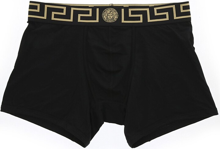 Versace Greca Border Two-Pack Boxers - ShopStyle