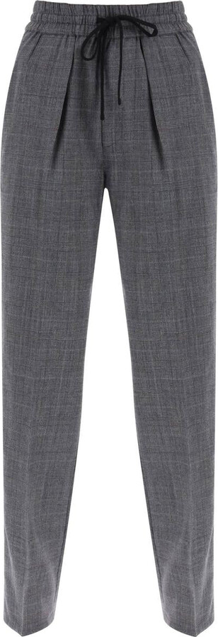 Etoile Isabel Marant priska pants in prince of wales - ShopStyle