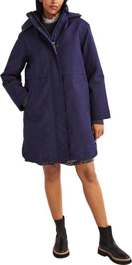 Boden Waterproof Borg Lined Parka Coat - ShopStyle