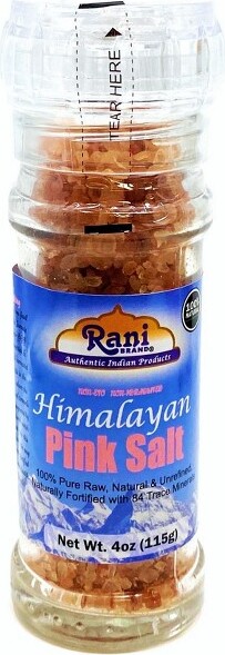 Rani Brand Authentic Indian Foods Himalayan Pink Salt Granules Grinder ...