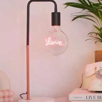 Steepletone LED Love Text Light Bulbs Screw Up Style - ShopStyle