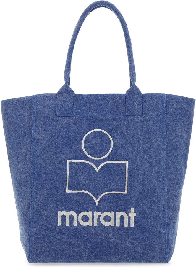 Isabel Marant Shopping bag realized in pure cotton characterized by ...