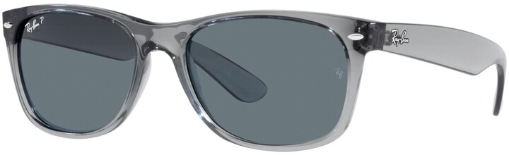 Ray-Ban Unisex Polarized Sunglasses, RB2132 New Wayfarer 55 - ShopStyle
