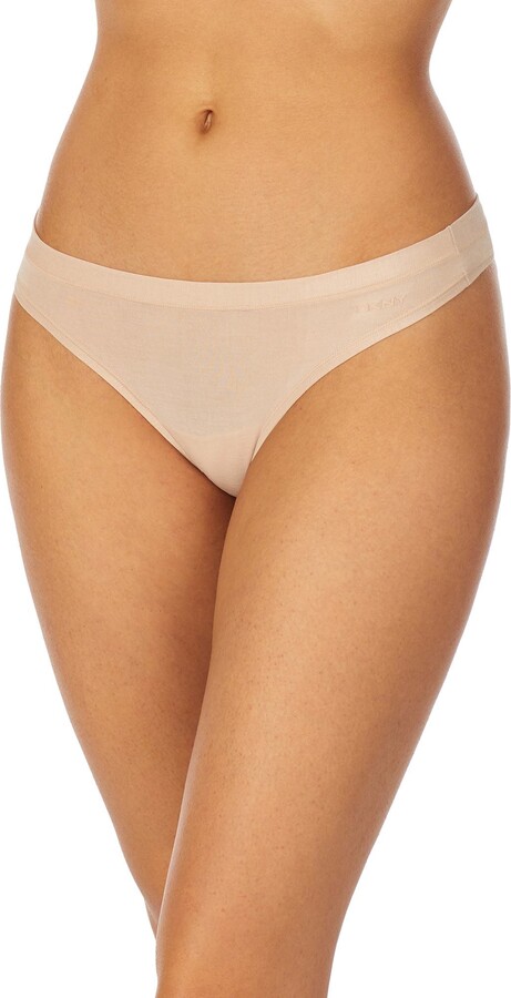 Dkny Stretch Modal Thong Shopstyle 