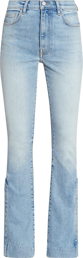 Amiri High-Rise Kick Flare Jeans - ShopStyle