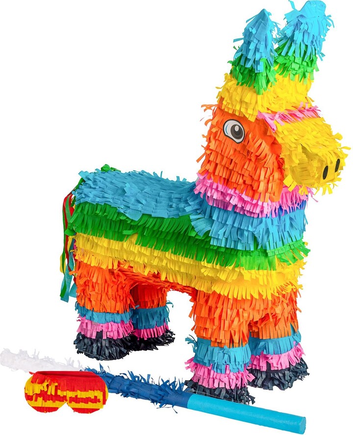 Fax Potato 3pc Donkey Pinata Set with Stick & Blindfold - ShopStyle ...