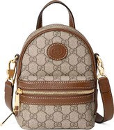 Gucci Interlocking G canvas backpack - ShopStyle