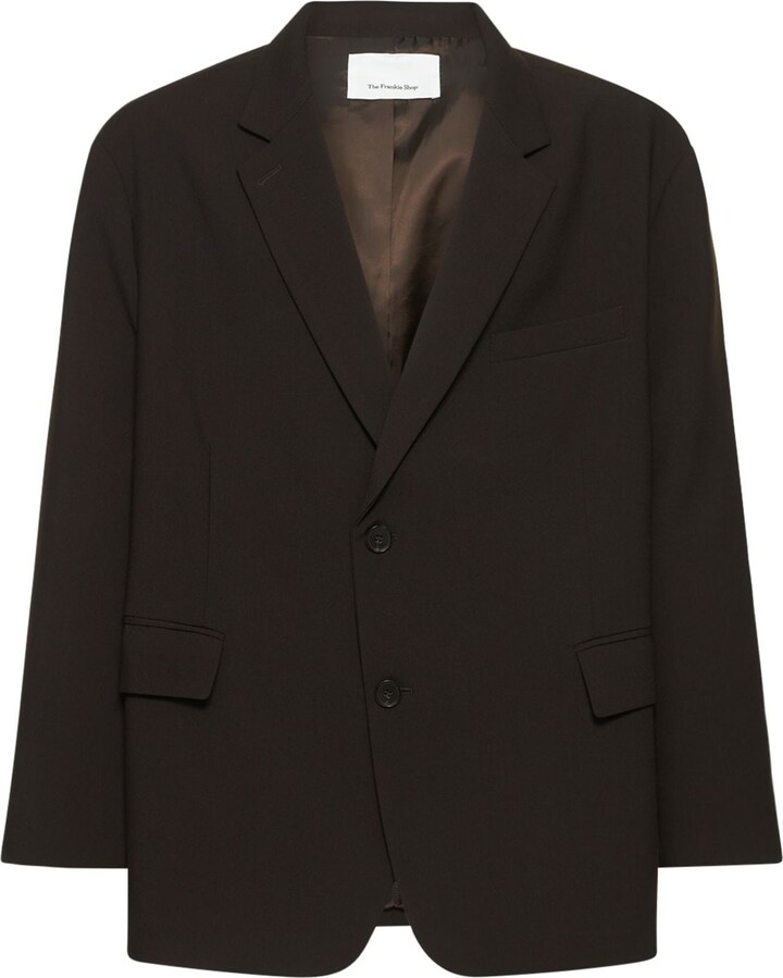 THE FRANKIE SHOP Beo midweight light stretch over blazer - ShopStyle