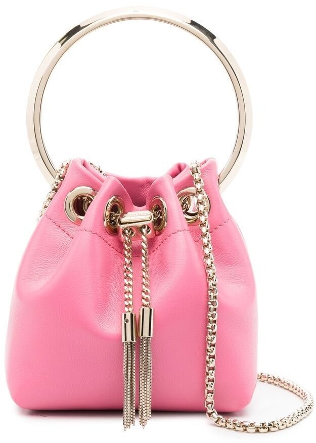 Jimmy Choo micro Bon Bon tote bag - ShopStyle