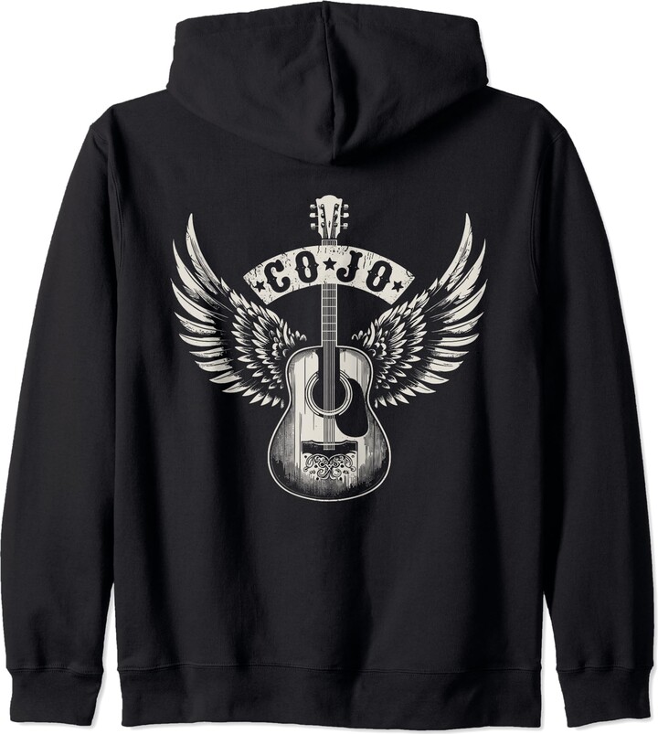 Retro Cojo Pride Vintage Apparel Distressed Cojo Name & Guitar Country ...