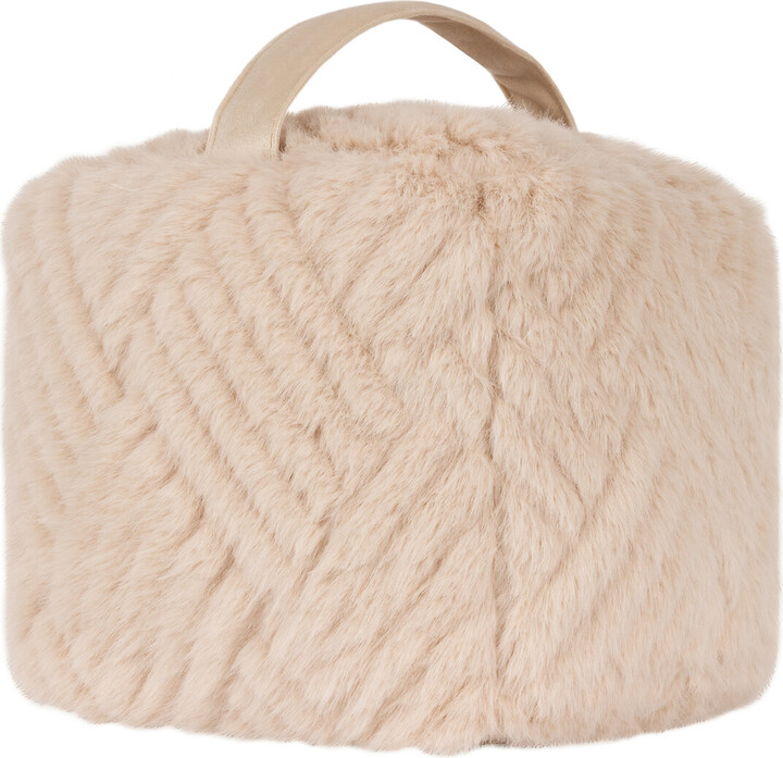 So'home Plush Faux Fur Door Stop - ShopStyle Indoor Cushions