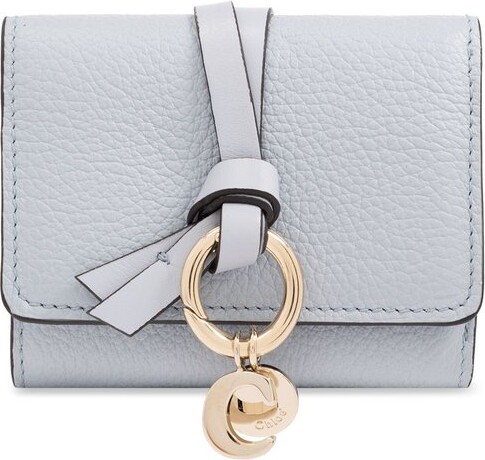 Chloé Alphabet Tri-Fold Compact Wallet - ShopStyle
