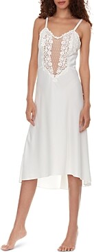 Flora Nikrooz Showstopper Satin Nightgown - ShopStyle Chemises