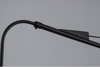 17 Stories Vienna Plug-In Adjustable Swing Arm Wall Lamp In Matte Black ...