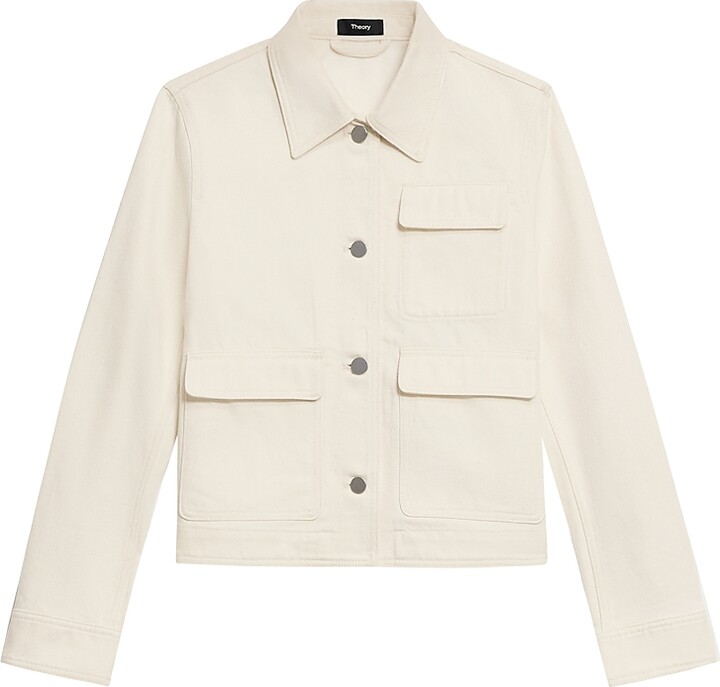 Theory Flap Pocket Jacket - ShopStyle