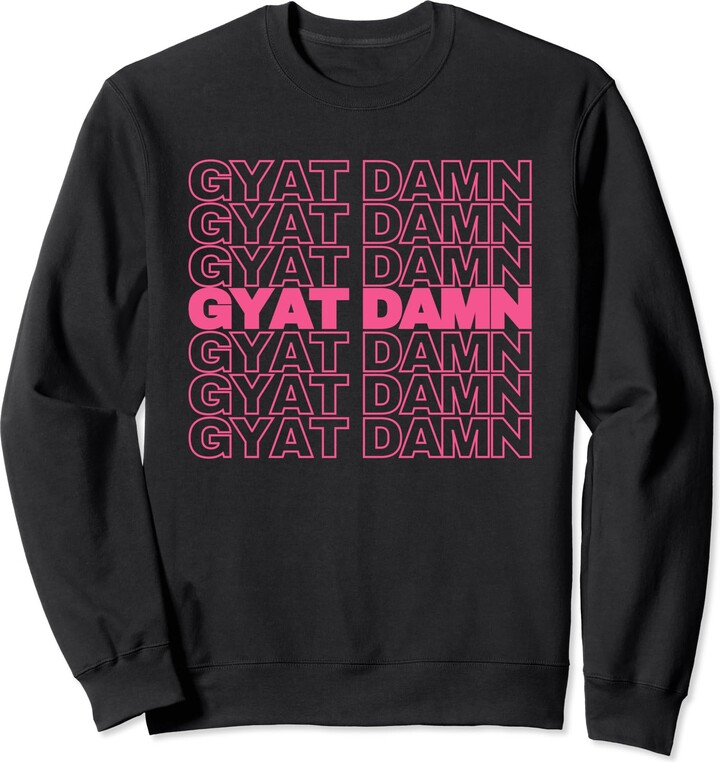 GYAT Booty Rizz Viral Meme Tees GYAT DAMN Funny Viral Trending Social ...