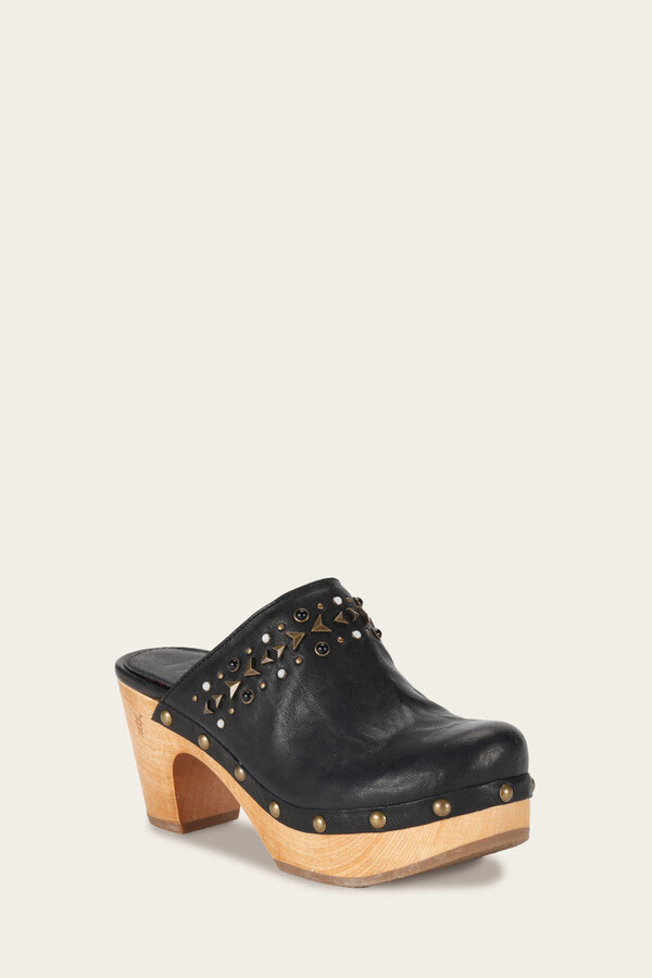 Frye Jessica Studded Clog - ShopStyle