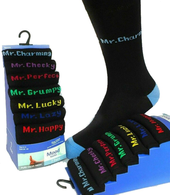 FLAVES FASHION (FF11) 7 PK Days of the Week - ShopStyle Socks