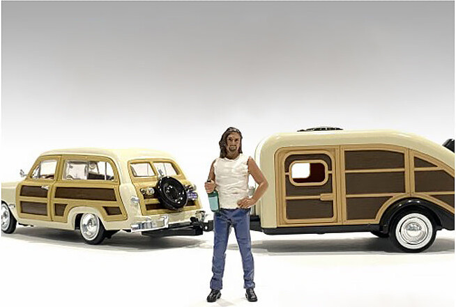 "Campers" Figure 3 for 1/18 Scale Models by American Diorama ...