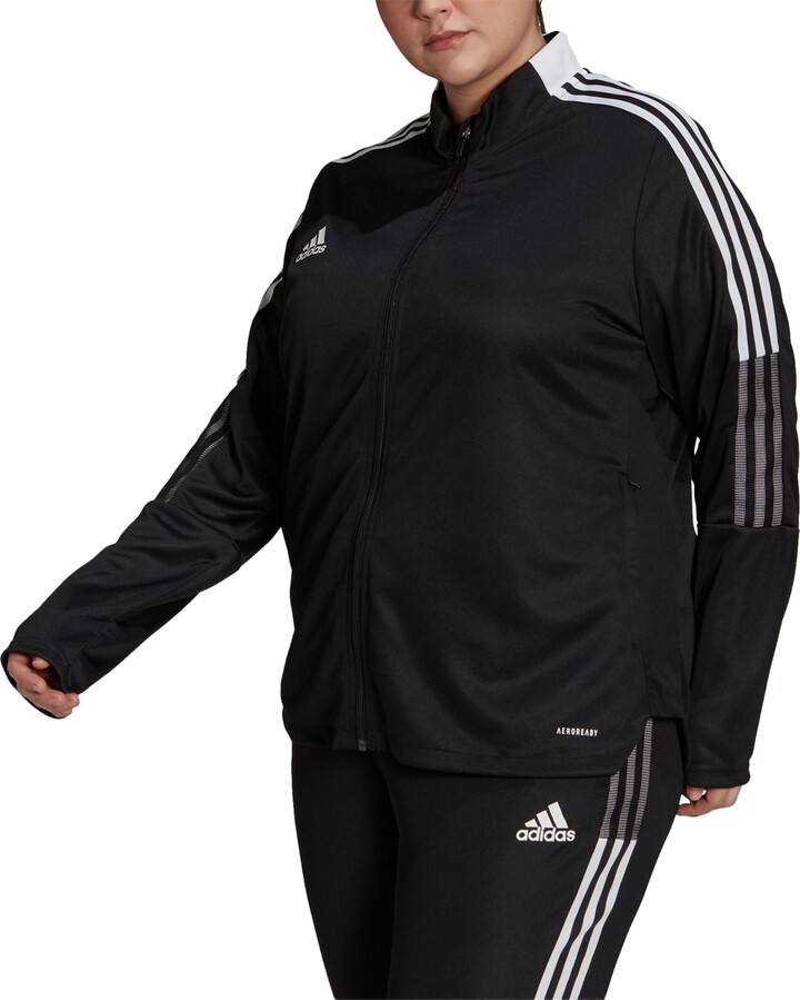 adidas Plus Size Tiro 21 Track Jacket - ShopStyle