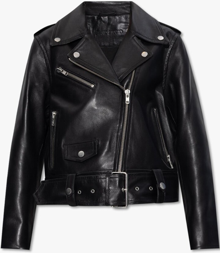 Stand Studio Leather Jacket - ShopStyle