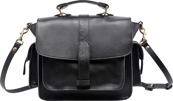 Old Trend Genuine Leather Valley Breeze Crossbody Bag (Black) Handbags ...