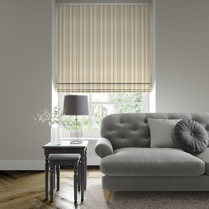 Dunelm Lydia Made to Measure Roman Blind Lydia Linen - ShopStyle Curtains