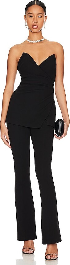 Misha Collection Grayson Bonded Jumpsuit - ShopStyle